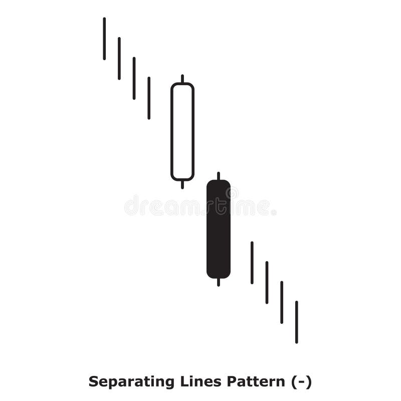 Separating Lines Pattern (-) White & Black - Round Stock Vector ...