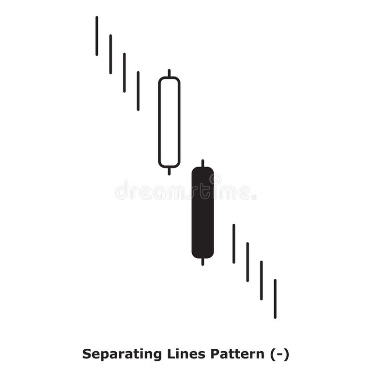 Separating Lines Pattern (-) White & Black - Round Stock Vector ...