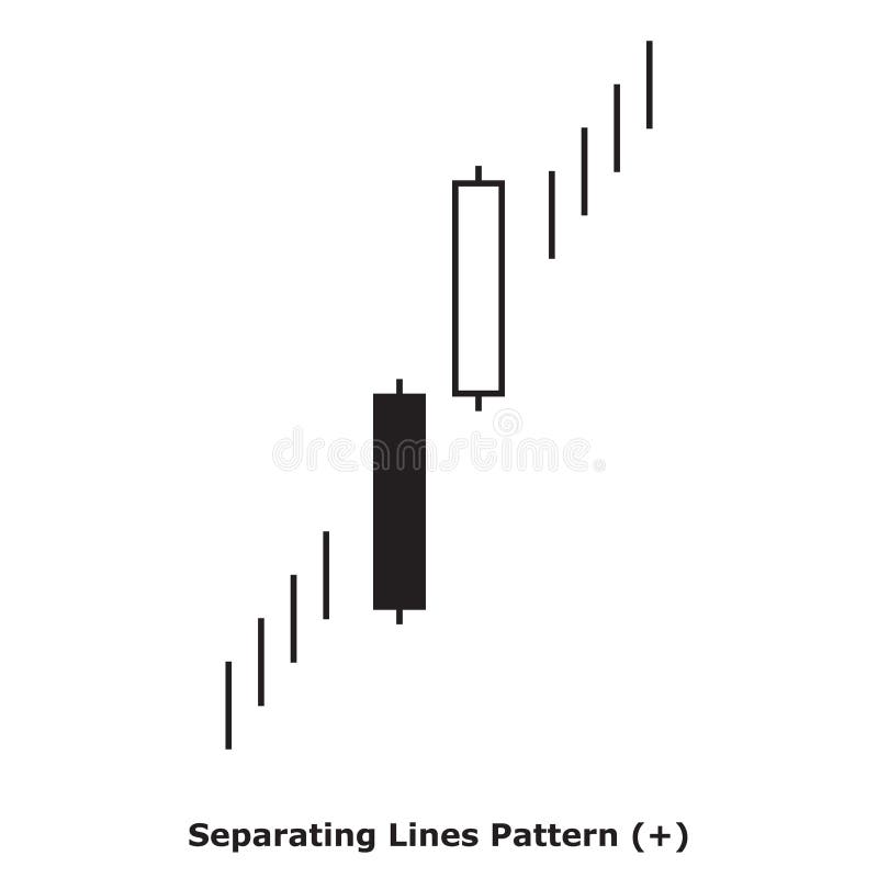 Separating Lines Pattern (+) White & Black - Square Stock Vector ...
