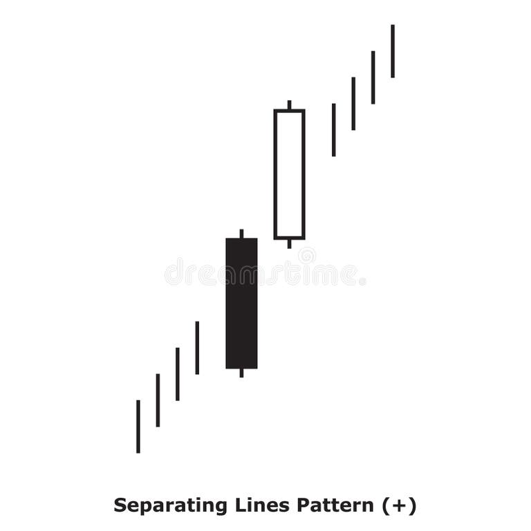 Separating Lines Pattern (+) White & Black - Square Stock Vector ...