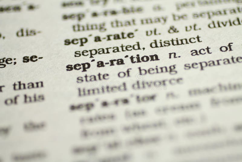Separation stock photo. Image of word, people, divide - 21442710