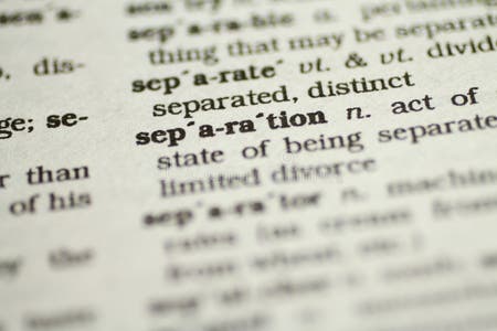 Separation stock photo. Image of word, people, divide - 21442710