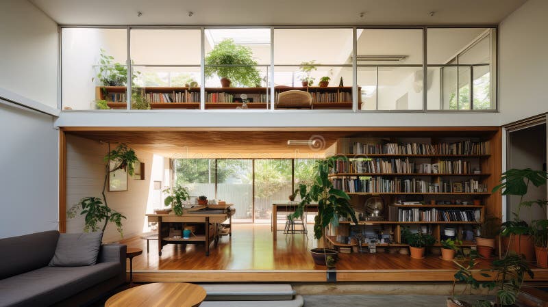 Separation house split stock illustration. Illustration of layout ...