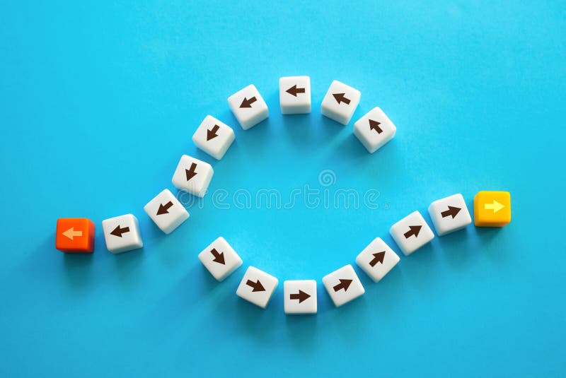 Separation in Opposite Directions. Distribution of Efforts in Two Ways ...