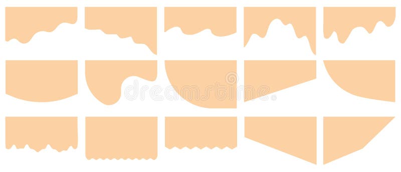 Separator Header Shape, Template Design Top Page Website, Divider ...