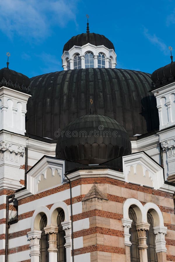 Sephardic Synagogue, Sofia, Bulgaria Stock Image - Image of historic ...