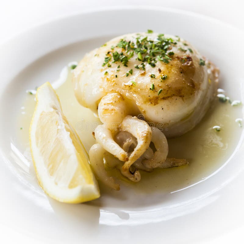 Sepia foto de archivo. Imagen de brazo, alimento, mariscos - 57629136