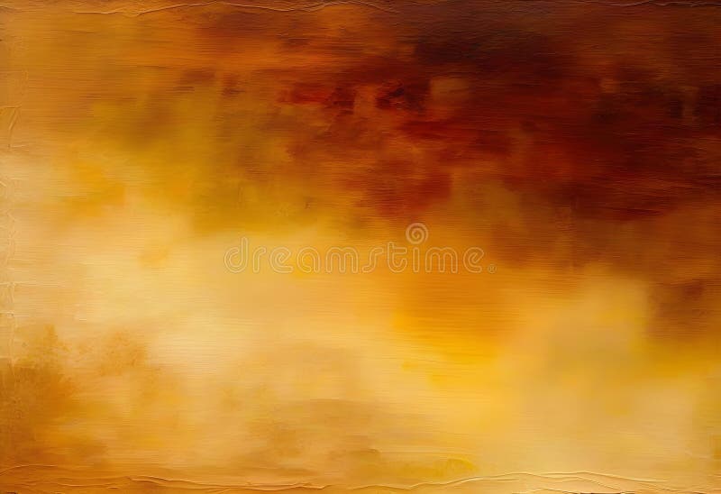 Sepia Oil Painting Texture Background Stock Illustration - Illustration ...