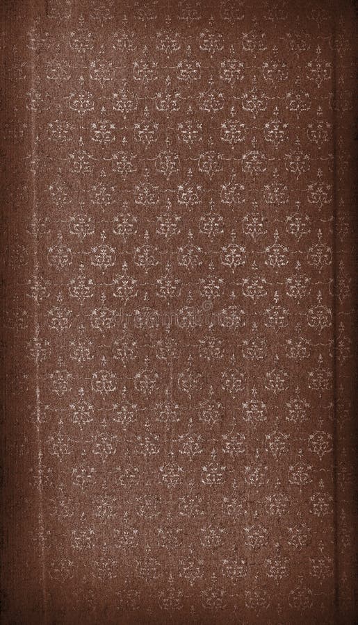Sepia Vintage Wallpaper Background Texture Design Stock Illustration ...