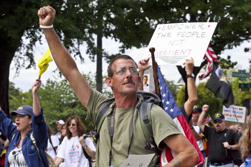 Tea Party Tax Rally editorial photo. Image of statist - 9023676