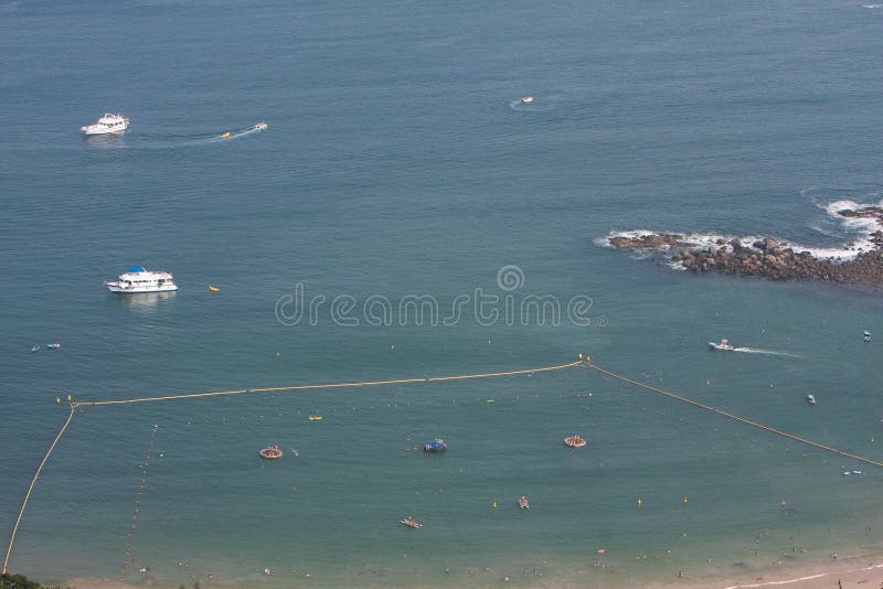 22 Sept 2007 Beautiful Bay with Sailing Boats, at Clear Water Bay ...