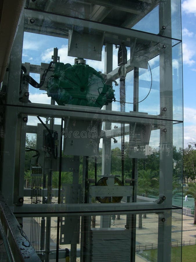 The Elevator Engine Room with Elevator Motor 3 Sept 2004 Editorial ...