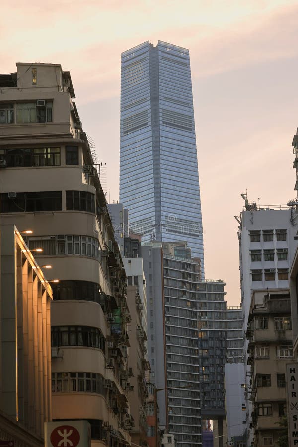 Sept 30 2023 ICC Tower on Kowloon Side, Hong Kong Editorial Stock Photo - Image of economic ...