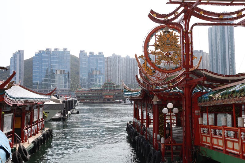 6 Sept 2020, the Jumbo Seafood Sham Wan Pier, Sham Wan Editorial Photo ...