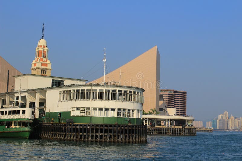 7 Sept 2013 Star Ferry Pier at Kowloon Side, Hk Editorial Photography ...