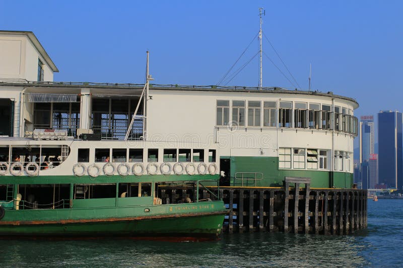 7 Sept 2013 Star Ferry Pier at Kowloon Side, Hk Editorial Image - Image ...