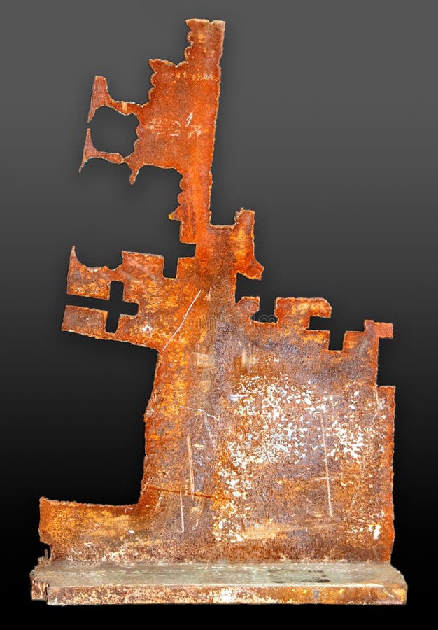 September 2019: 9/11 WTC Steel Beam Picture. Image: 219225932