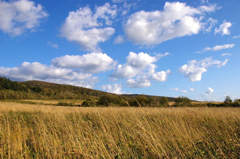 September stock image. Image of september, cumulous, hill - 6509777