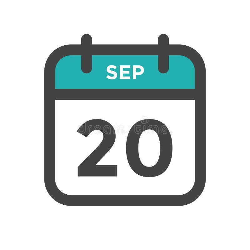 September 20 Calendar Day & Calender Date for Deadline, or Appointment ...