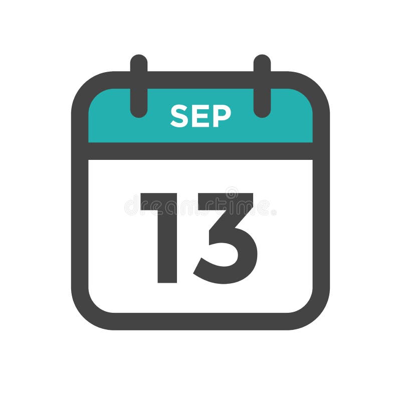 September 13 Calendar Day or Calender Date for Deadlines or Appointment ...