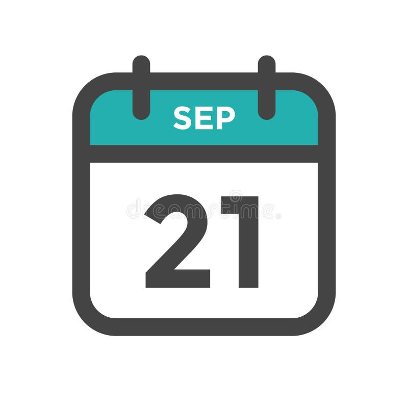 September 21 Calendar Day or Calender Date for Deadlines or Appointment ...