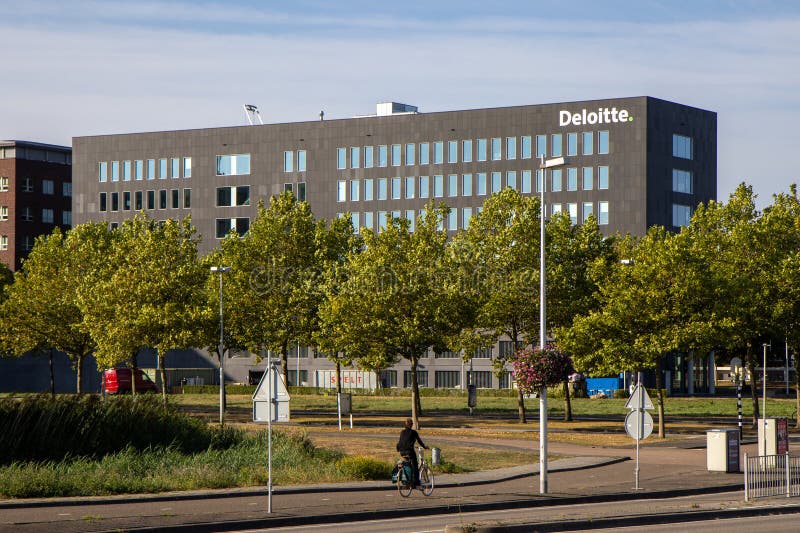 Deloitte Utrecht in the Netherlands Editorial Stock Image - Image of ...