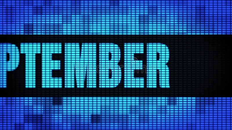 Print Front Text Scrolling LED Wall Pannel Display Sign Board Stock ...