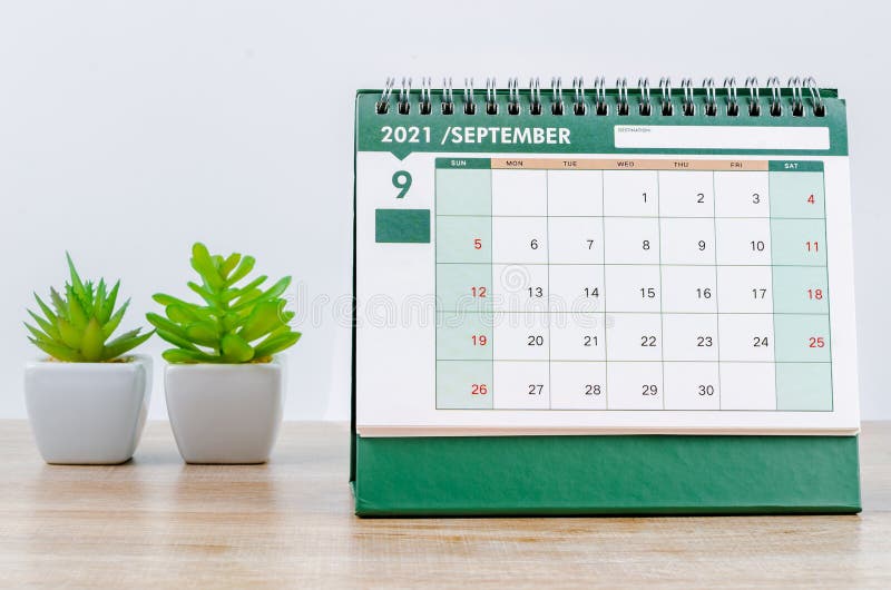 Office Calendar September Sticky Note Stock Photos - Free & Royalty ...