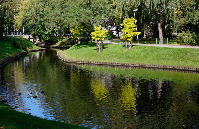 September landscape stock photo. Image of cloud, afternoon - 77525250