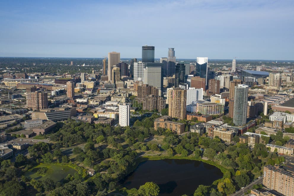 Aerial View of Downtown Minneapolis Skyline, Minnesota Editorial Stock ... Aerial View of Downtown Minneapolis Skyline, Minnesota Editorial Stock ...