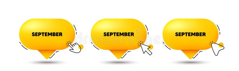 September Month Icon. Event Schedule Sep Date. Click Here Buttons ...