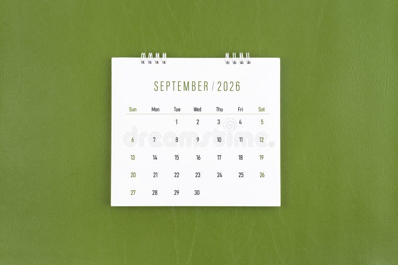 2026 Calendar Dark Green Background Stock Photos - Free & Royalty-Free ...