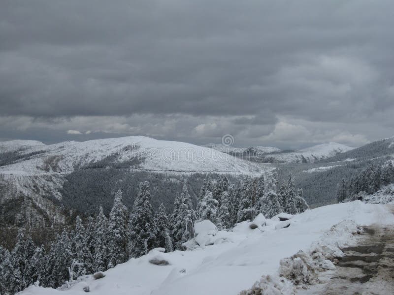 September Morning High in the Mountains in Yakutia Stock Photo - Image ...