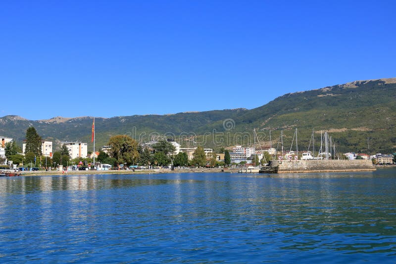 September 12 2023 - Ohrid, North Macedonia: Beautiful View of Ohrid ...