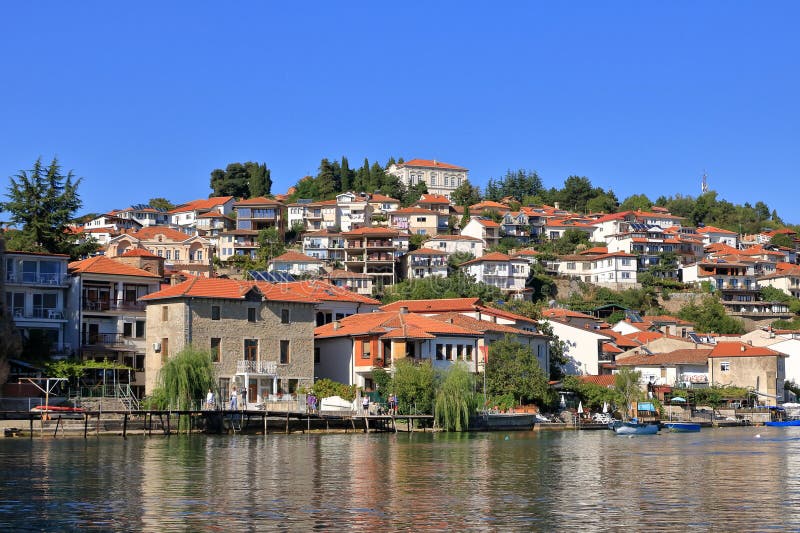 September 12 2023 - Ohrid, North Macedonia: Beautiful View of Ohrid ...