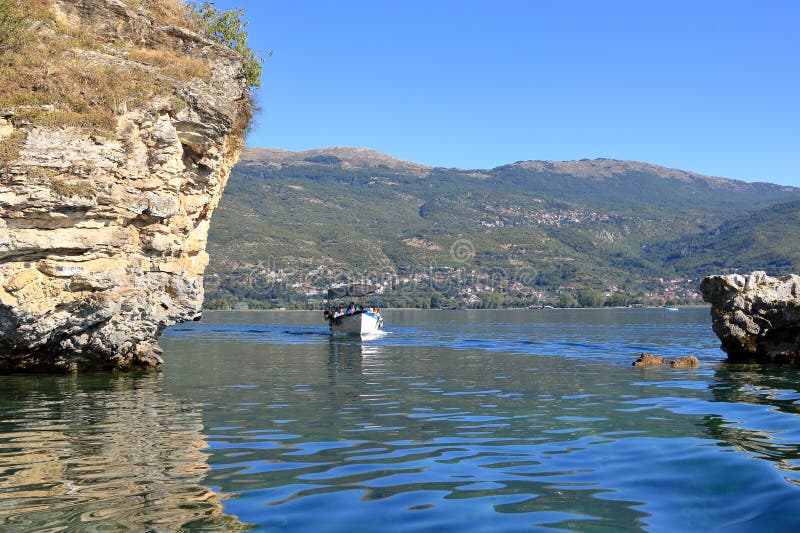 September 12 2023 - Ohrid, North Macedonia: Beautiful View of Ohrid ...