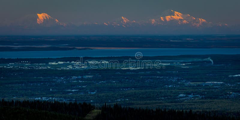 Alaska Sunrise stock image. Image of alaska, relax, cruise - 669819