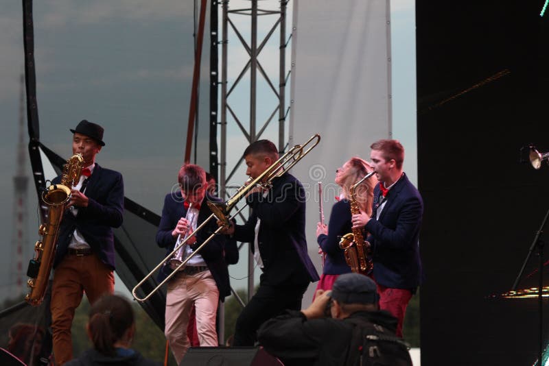 Open air Performance editorial image. Image of motorcycle - 14419940