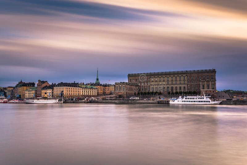 September 16, 2018 - Stockholm: the Coast of the Old Town of Stockholm ...