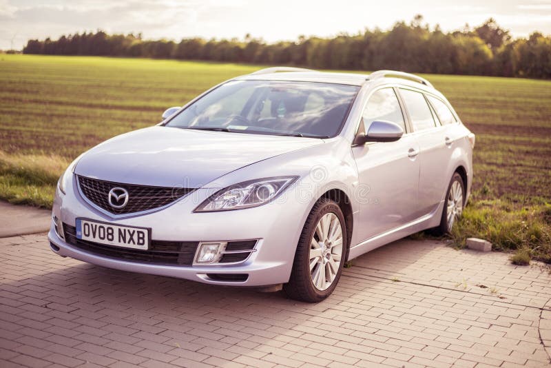 September 2018, Ustka, Poland: Mazda 6 Estate - 2008 Model, GH ...