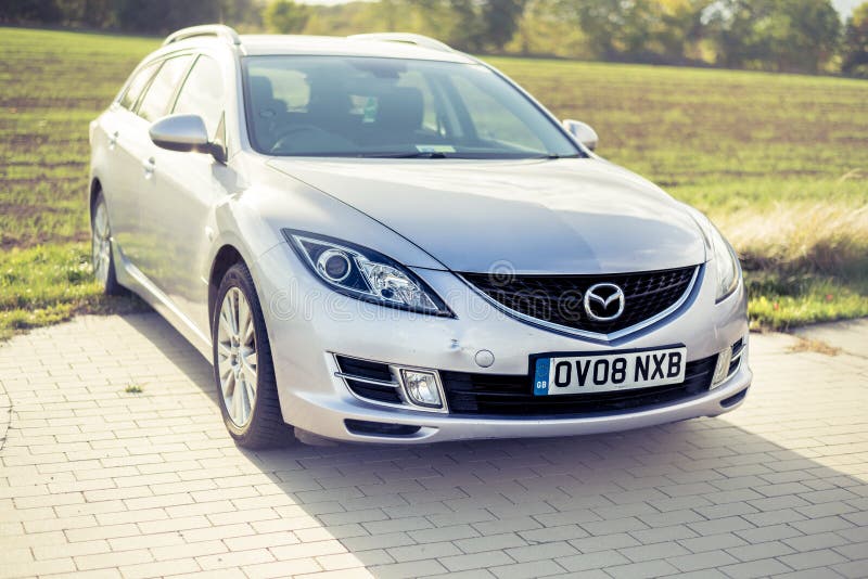 September 2018, Ustka, Poland: Mazda 6 Estate - 2008 Model, GH ...