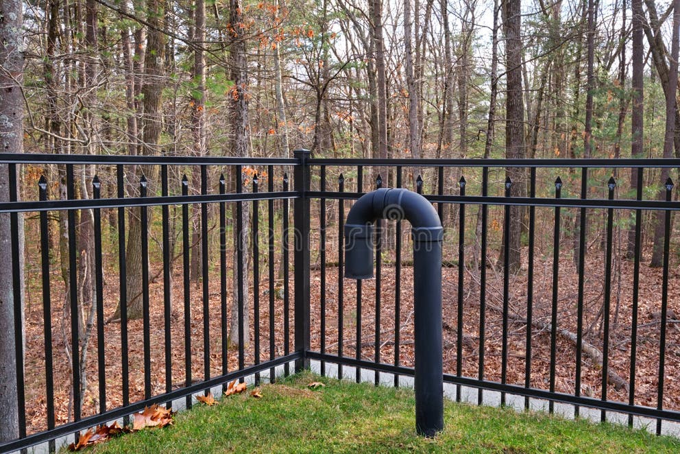 Septic system vent stock image. Image of woods, system - 268067539