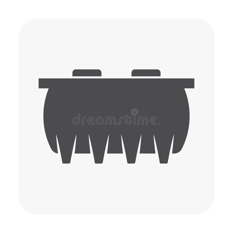 Septic tank icon stock vector. Illustration of icon - 192356559
