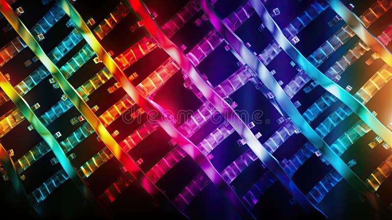 Sequence dna array stock illustration. Illustration of transcriptome ...