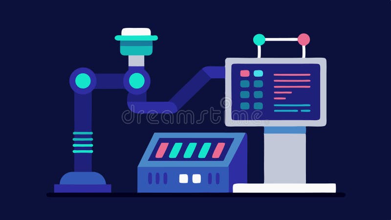 Sequencing Machine a Futuristic Genetic Sequencer Device with an ...