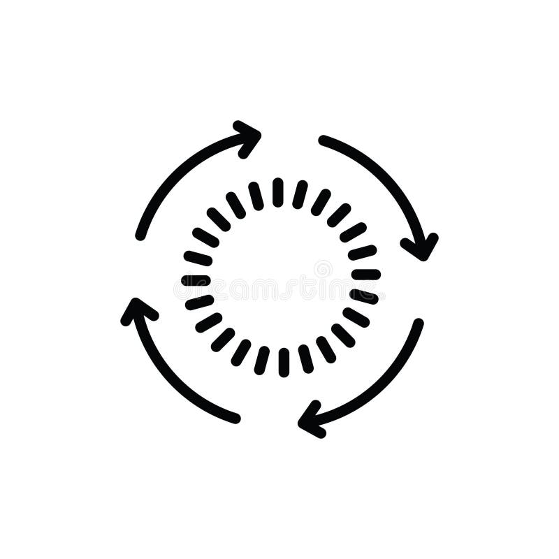 Sequential Process Icon Set. Simultaneous Integrated Processing Pattern ...