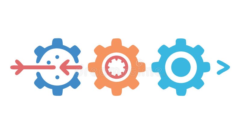 Sequential Process: Step-by-Step Mechanism, Vector Design Generative AI ...