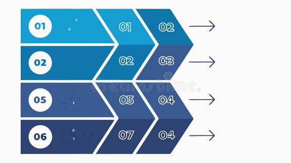 Sequential Process Steps Infographic, Vector Design Generative AI Stock ...