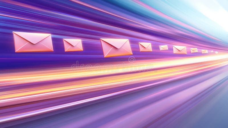 A Sequential String of Emails within an Inbox, with Each Subsequent ...