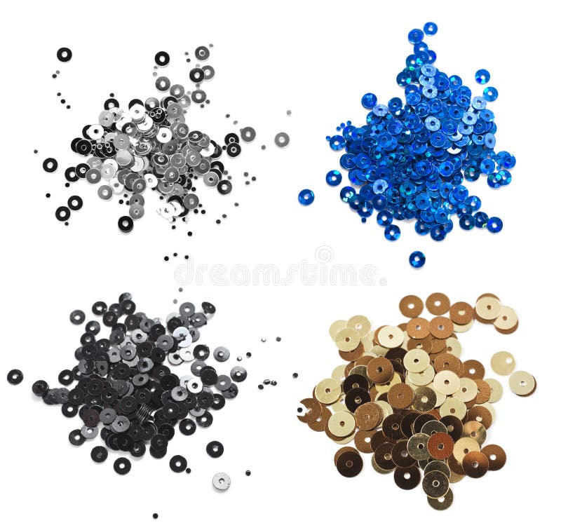 Sequins stock image. Image of round, sewing, silver, culture - 39160525